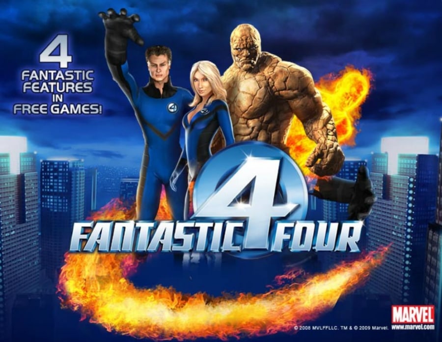 Play Fantastic Four 50 Lines Slot by Playtech