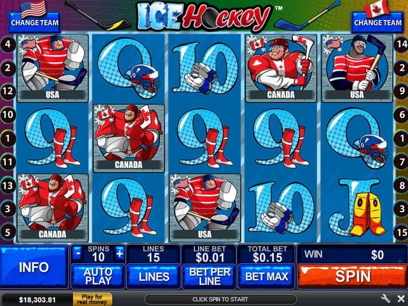 Play Ice Hockey Slot by Playtech