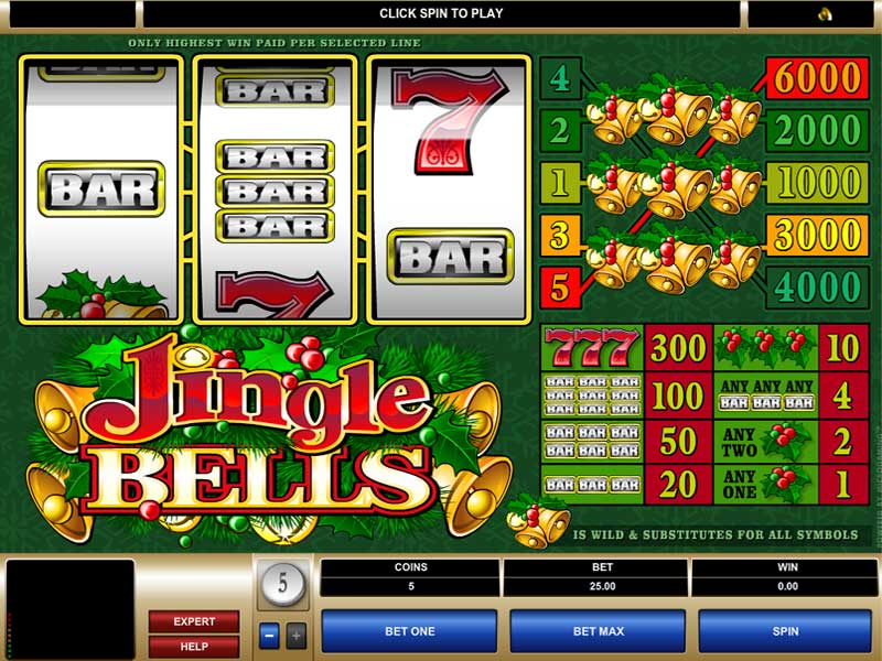 Play Slot Jingle Bells by Microgaming
