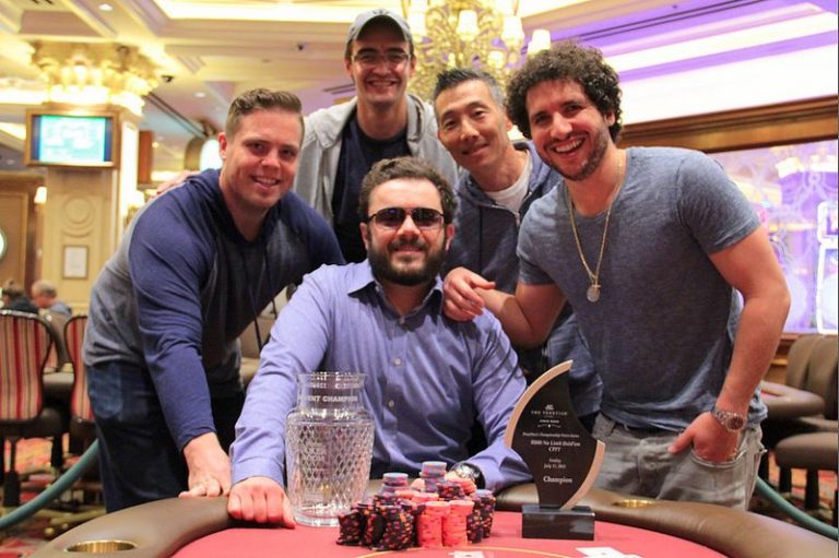 Anthony Zinno Wins CPPT $5,000 Main Event at The Venetian after Hot ...