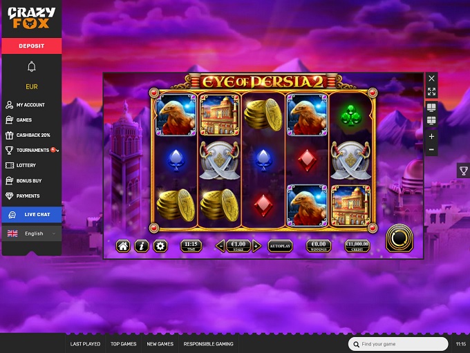 CrazyFox Casino Expert Review ᐈ Get 20% Up To ∞ Bonus